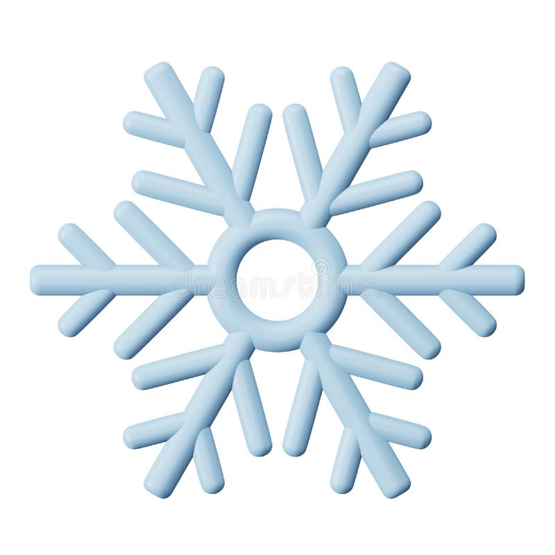 Snow Cold Emoji Face 3d Rendering Isometric Icon. Stock Vector ...