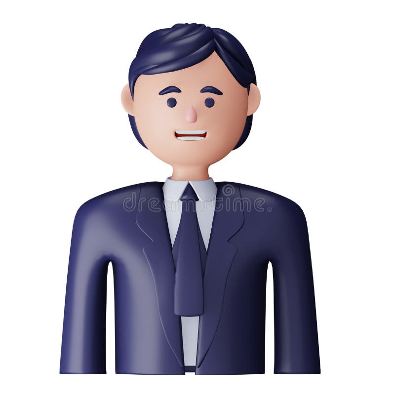 Lawyer 3d Rendering Isometric Icon. Stock Vector - Illustration of ...