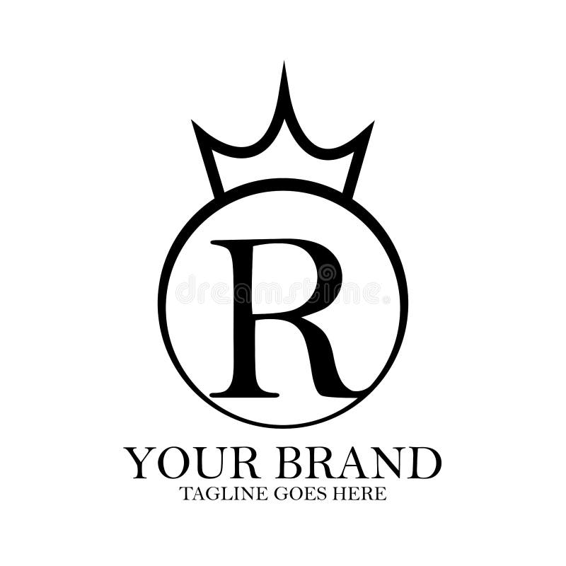 Letter R Design Logo Vector. Stock Vector - Illustration of monogram ...