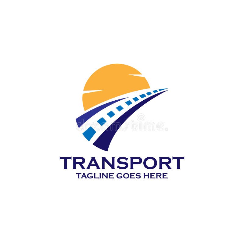 Street Design Logo Transportation Vector. Stock Vector - Illustration ...