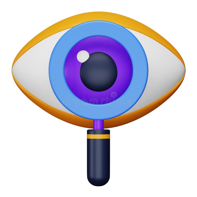 Business Vision 3d Rendering Isometric Icon. Stock Vector ...