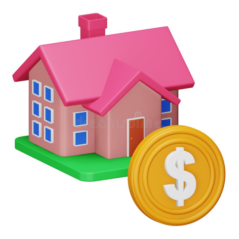 Budget 3d Rendering Isometric Icon. Stock Vector - Illustration of ...