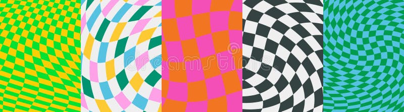 Warped Checker Board Stock Illustrations – 212 Warped Checker Board ...