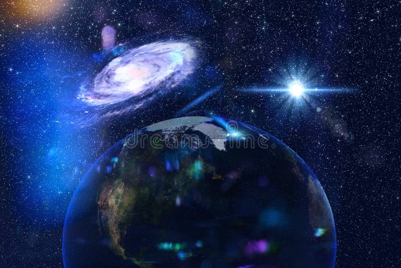 Night Starry Sky Galaxy Cosmic Space Universe Background Stock ...