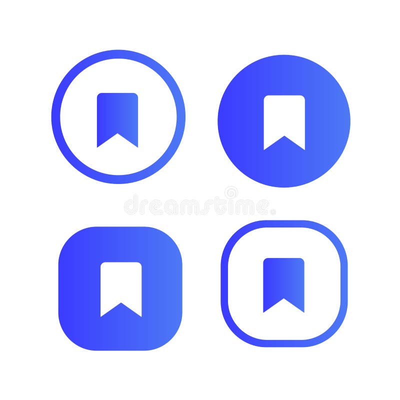 Bookmark Vector Icon Sign Symbol, Save Icon Vector Stock Vector ...