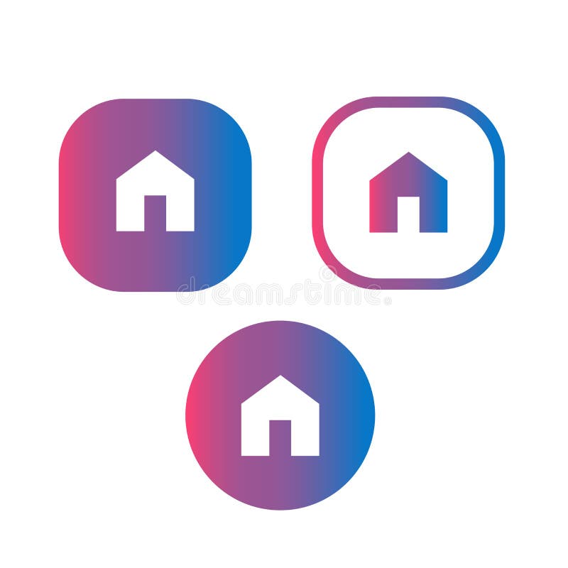 Web Home Icon for Apps and Websites, House Icon Stock Vector ...