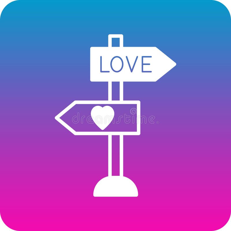 Love Board Which Can Easily Edit or Modify Stock Vector - Illustration ...