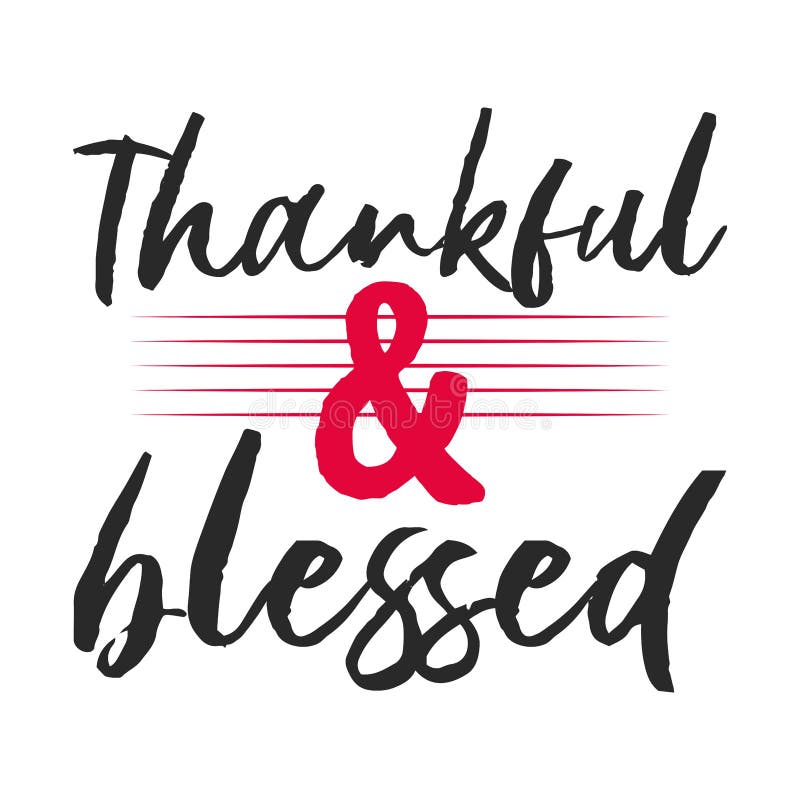 Thankful and Blessed Typography T-shirts Design, Tee Print, T-shirt ...