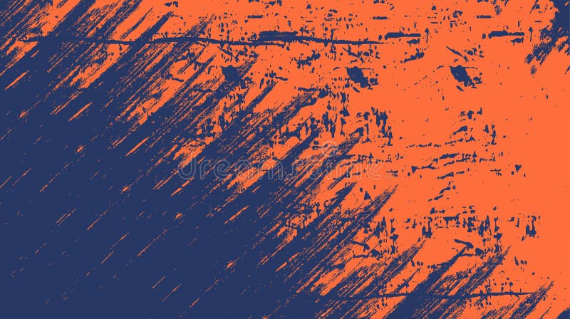 Abstract Orange Blue Scratch Grunge Texture Background Stock Vector ...