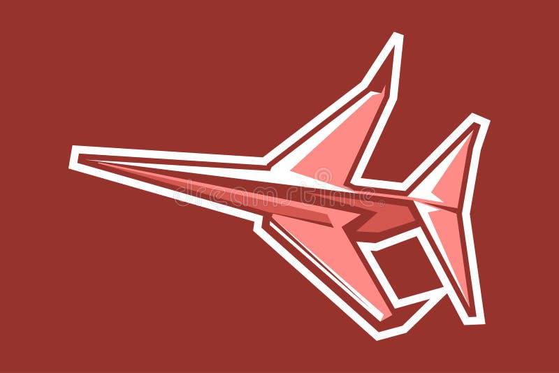 Paper Plane and Origami Airplane Icon Simple Origami Stock Vector ...