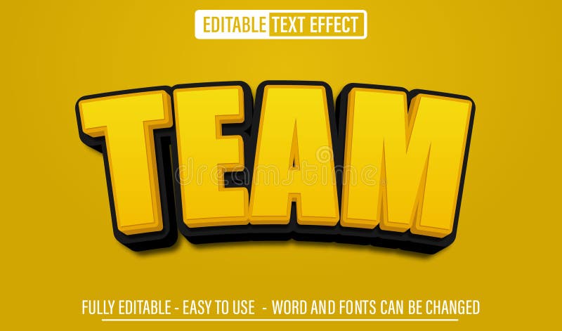 Team 3d Text Effect Editable Stock Illustrations – 123 Team 3d Text ... Team 3d Text Effect Editable Stock Illustrations – 123 Team 3d Text ...