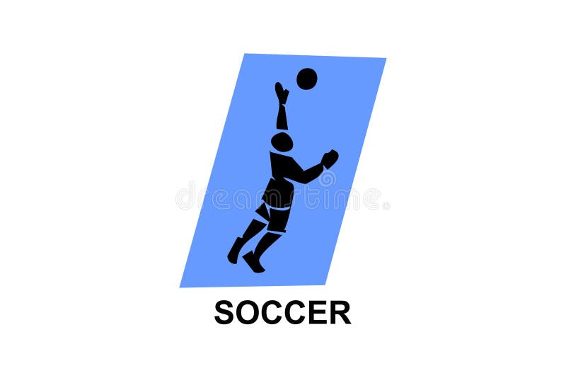 Soccer or Football Sport Vector Line Icon. Stock Vector - Illustration ...