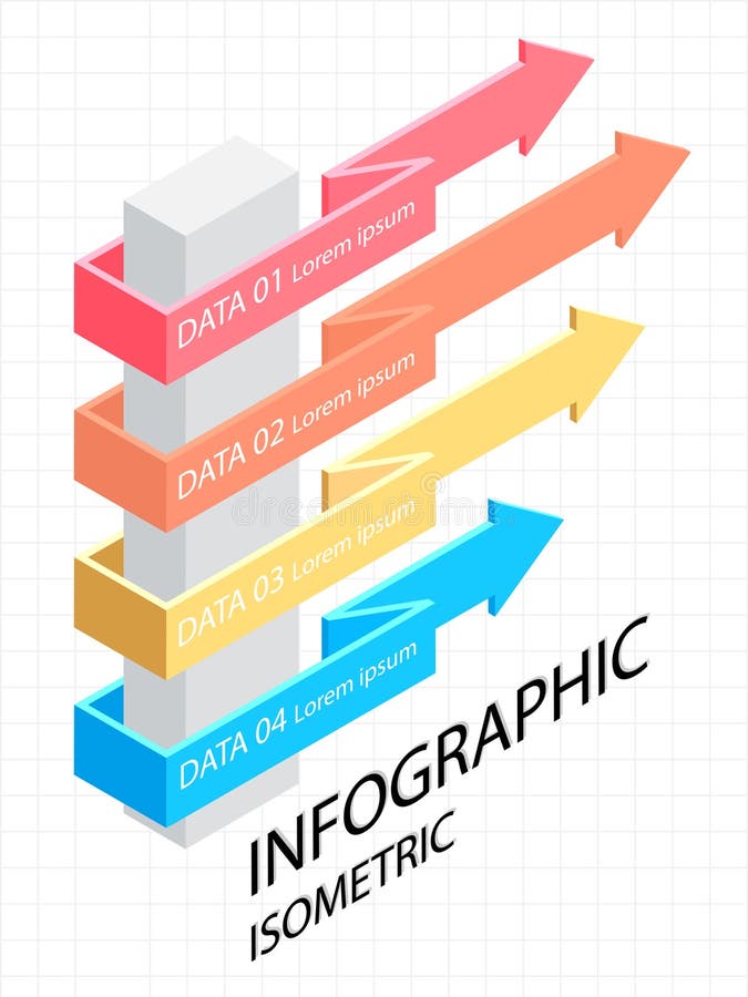 Timeline Infographics Isometric 3d Vector Marketing Used for Business ...