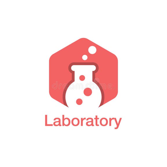 Laboratory Logo Icon stock illustration. Illustration of research ...