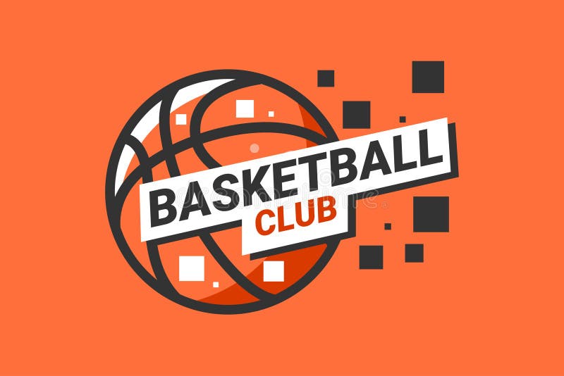 Basketball Club Sign Badge. Basketball Logo with Shield Background ...