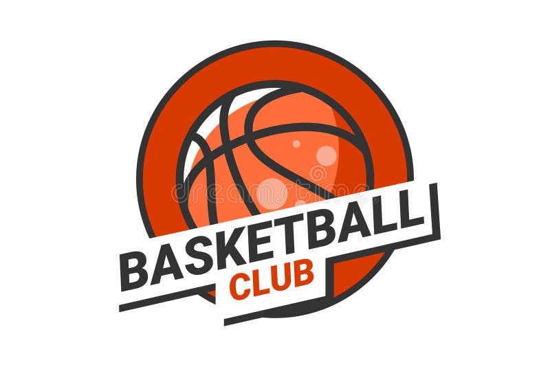 Basketball Club Sign Badge. Basketball Logo with Shield Background ...
