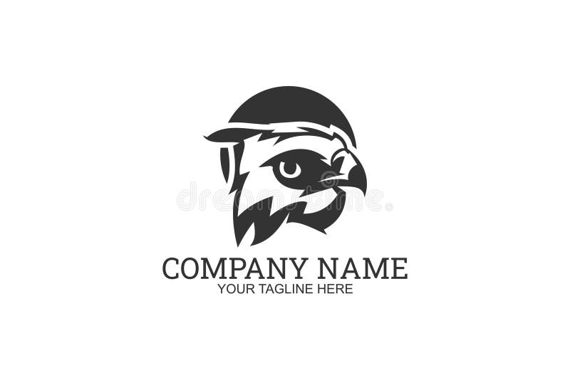 Javan Eagle Company Logo Vector Illustration. Stock Vector ...