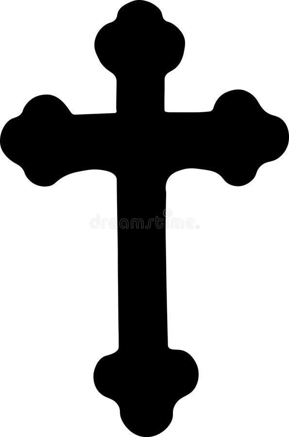 Curved Religious Cross Stock Illustrations – 53 Curved Religious Cross ...