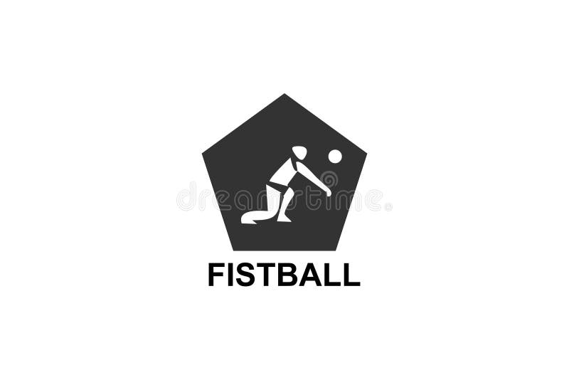 Fistball Sport Vector Line Icon. Stock Vector - Illustration of icon ...