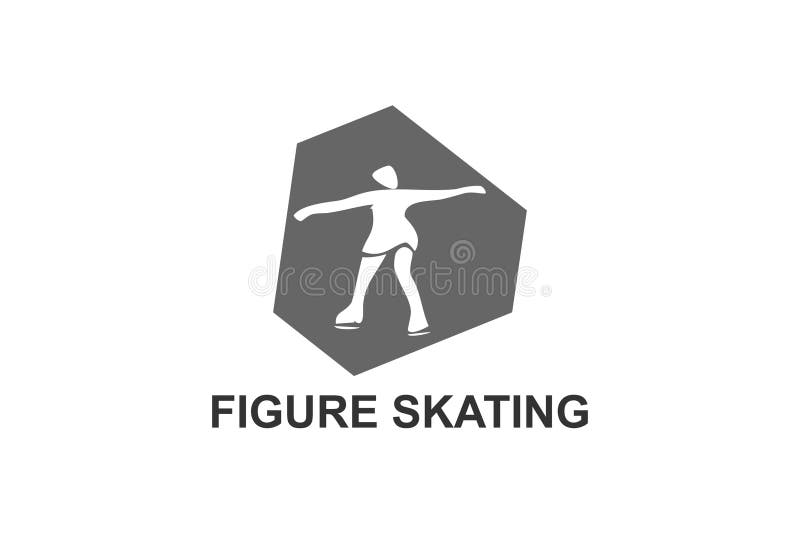 Figure Skating Vector Line Icon. Dance, Practice Figure Skating Stock ...