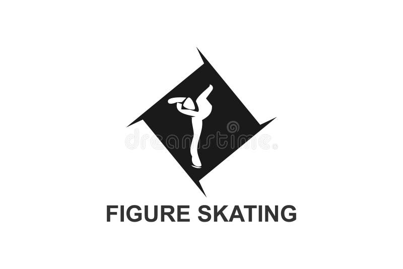 Figure Skating Vector Line Icon. Dance, Practice Figure Skating Stock ...