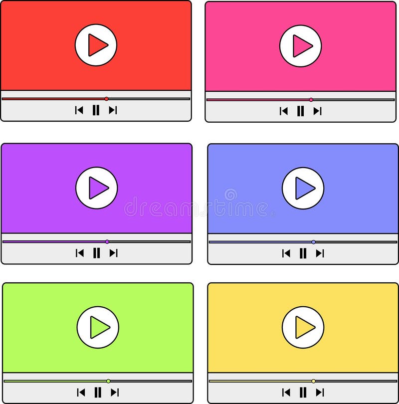 Playback Screen Stock Illustrations – 601 Playback Screen Stock ...