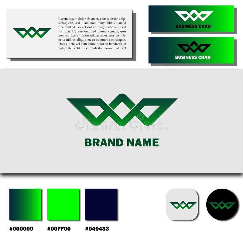 Clean and Versatile Logo Designs for Modern Brands Stock Illustration ...