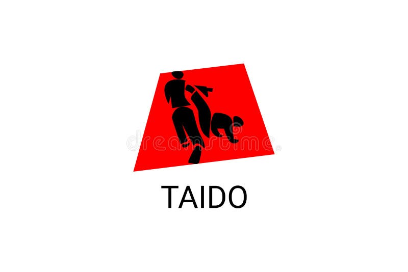 Taido (way of the Body) Sport Vector Line Icon. Sportman, Fighting ...
