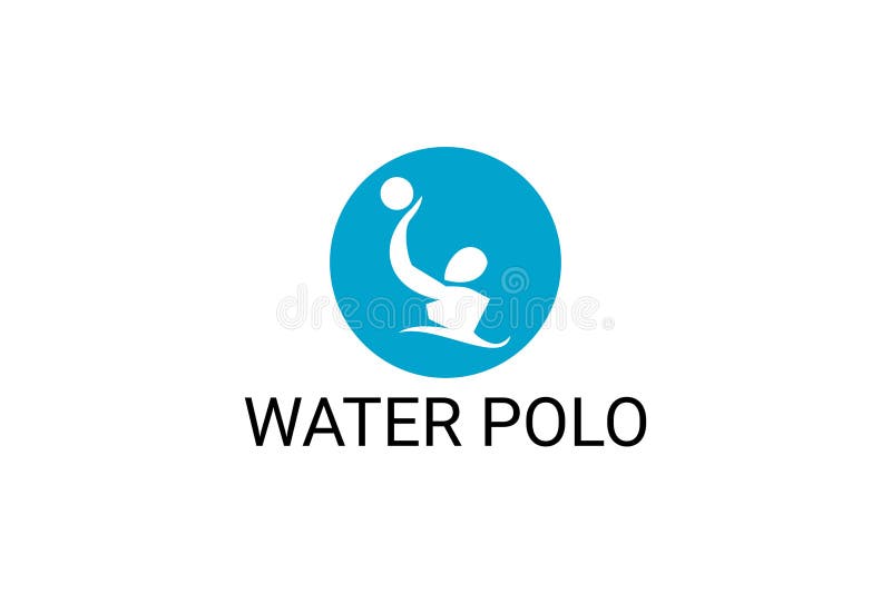 Water Polo Vector Line Icon. Playing Water Polo Stock Vector ...