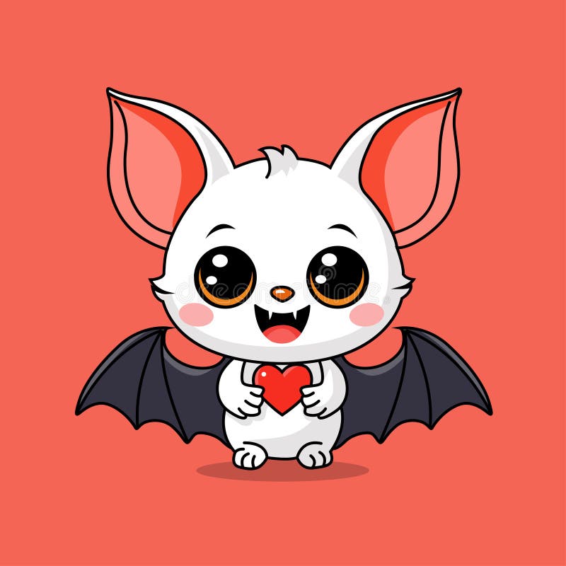 Hand Drawn Cute Bat Graphic Vector Illustration Stock Vector ...