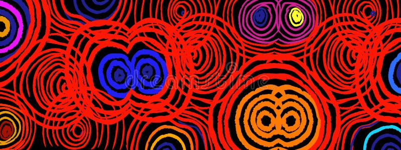 Artistic Abstract Rough Line Art Artistic Hand Drawn Background and ...