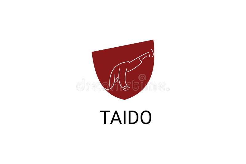 Taido (way of the Body) Sport Vector Line Icon. Sportman, Fighting ...