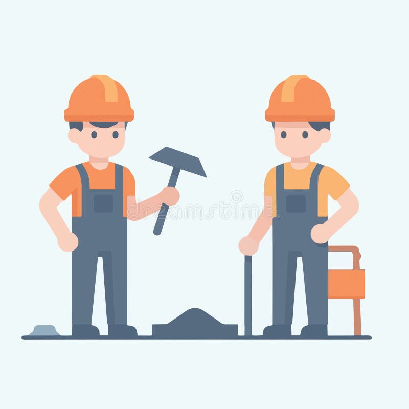 Labor stock vector. Illustration of male, equipment - 321491170
