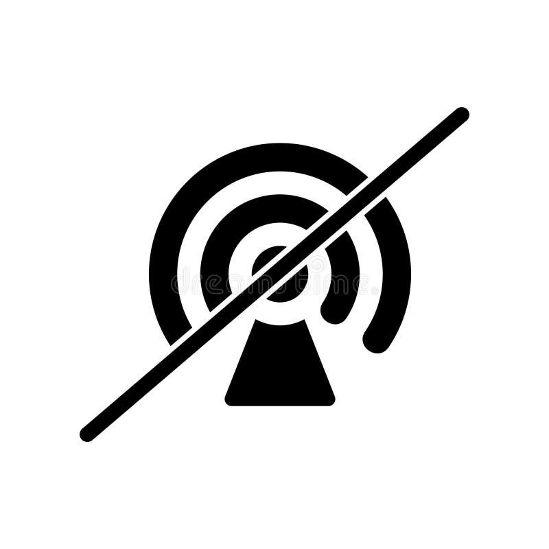 The Network Icon is Missing. Network Illustration Vector and ...