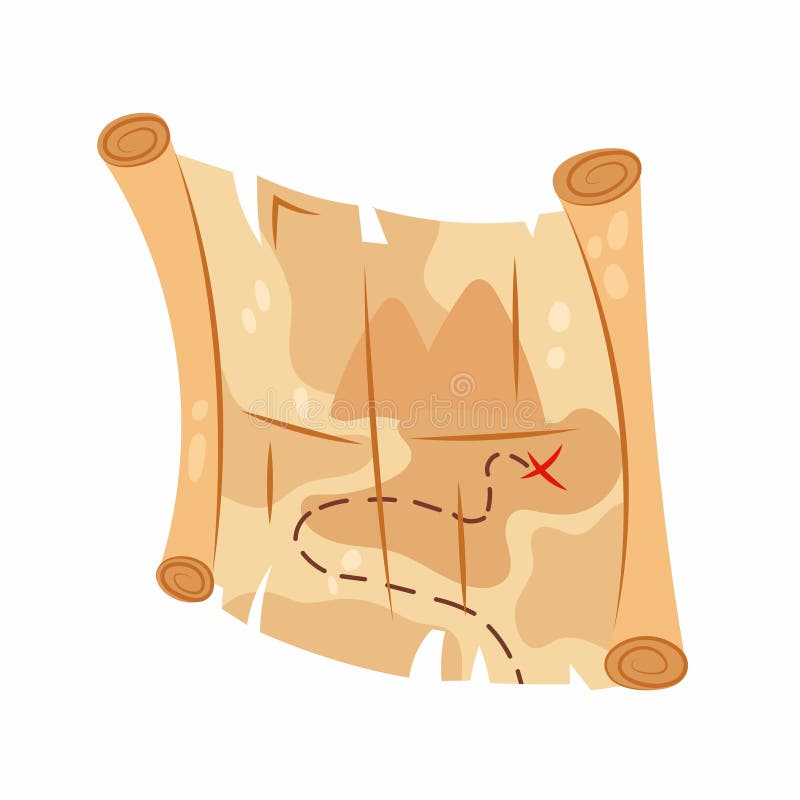 Cartoon Treasure Map Stock Illustrations – 6,064 Cartoon Treasure Map ...