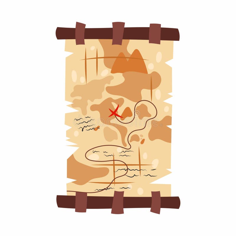 Cartoon Treasure Map Stock Illustrations – 6,064 Cartoon Treasure Map ...