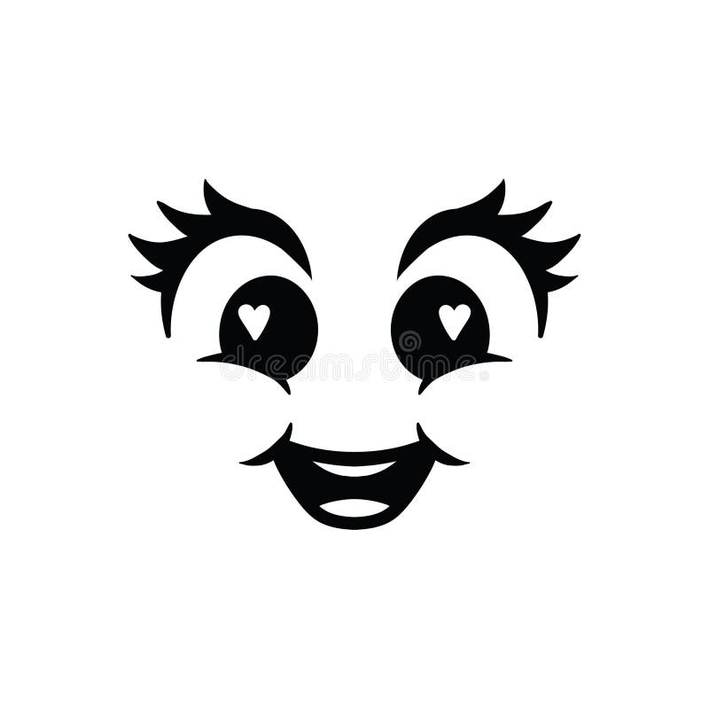 Smiling Face Icon Vector Design Symbol of Happiness and Joy Stock ...