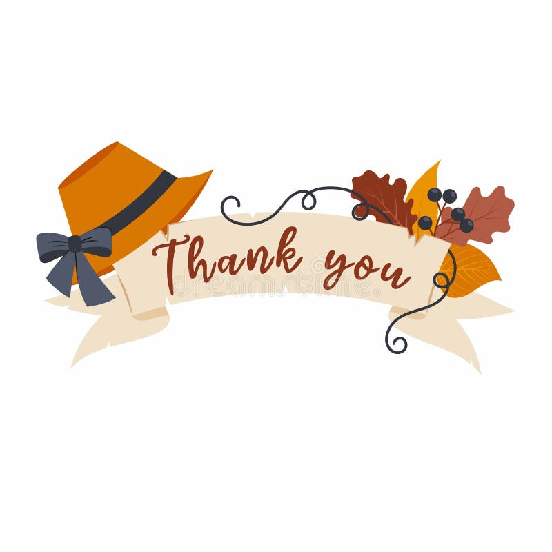 Fall Thank You Stock Illustrations – 2,672 Fall Thank You Stock ...