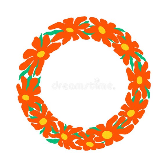 Groovy Circle Shape Floral Posters Modern Trendy Matisse Minimal Style ...