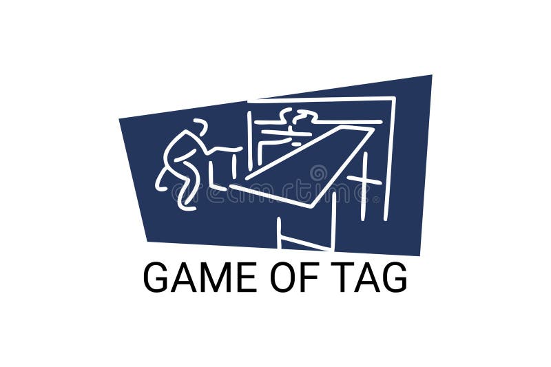 Playing Tag Game Stock Illustrations – 820 Playing Tag Game Stock ...
