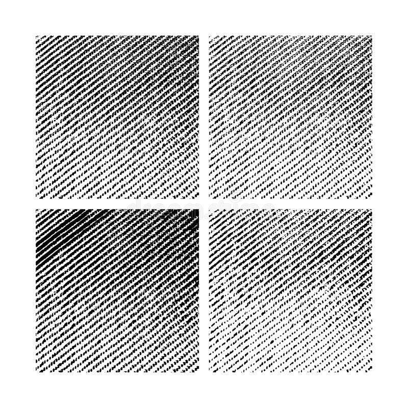 Set of Woven Material, Abrasive Exterior, Damaged Overlay Texture ...