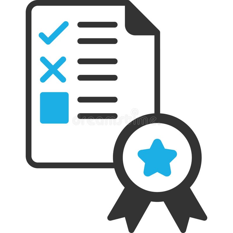 Best Grade Vector Icon in Glyph Style Stock Illustration - Illustration ...