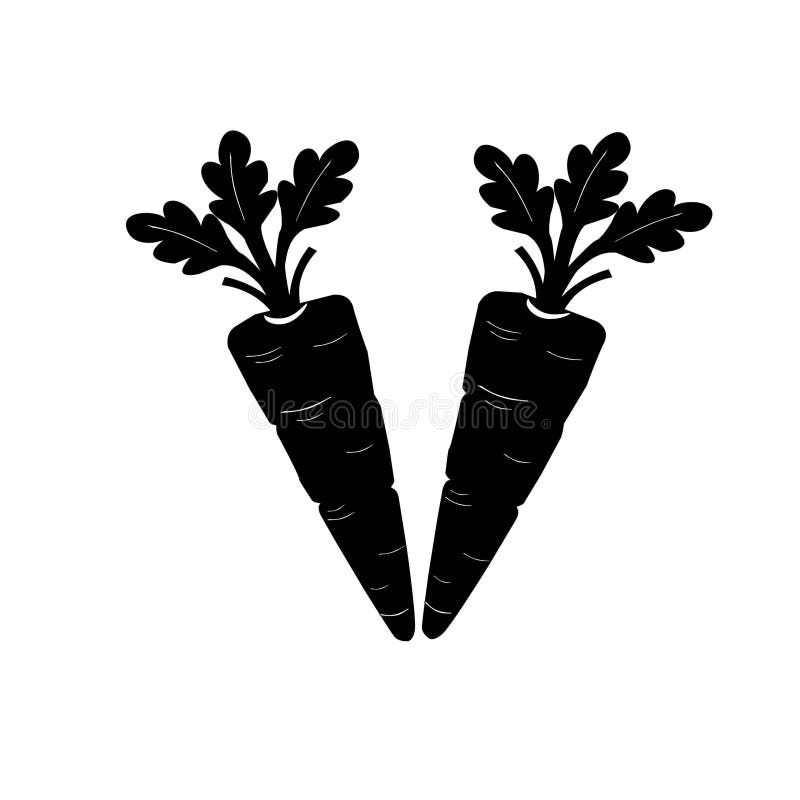 Set Carrot Icons, Collection Website Symbols Illustration Stock ...