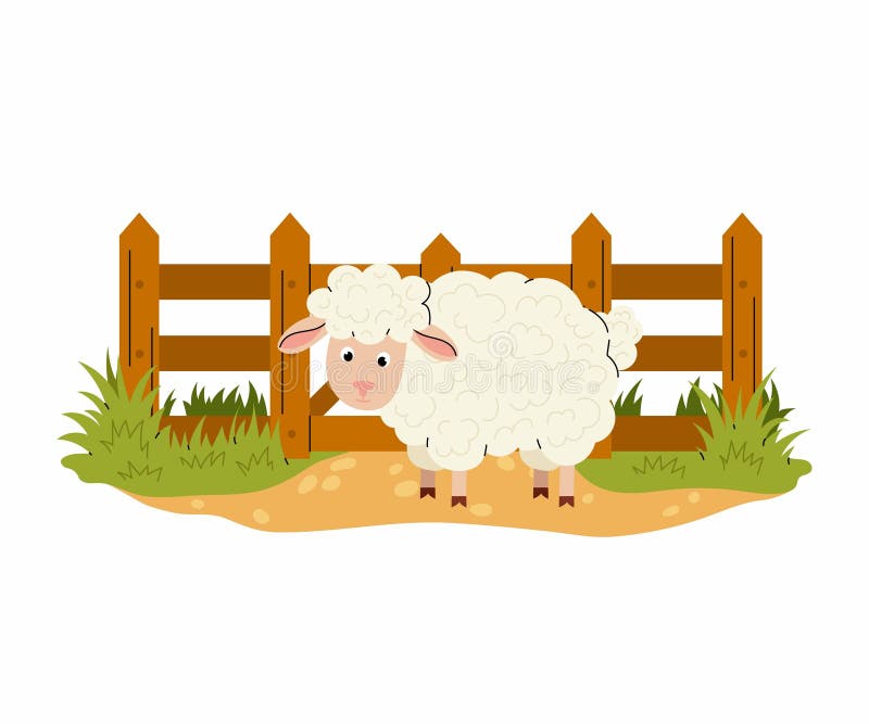 Animal Farm Fence Stock Illustrations – 8,386 Animal Farm Fence Stock ...