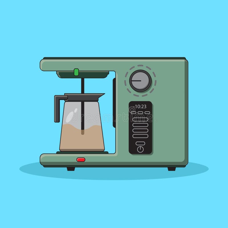 Vector Illustration Graphic of Coffee Maker Suitable for Coffe Shop ...