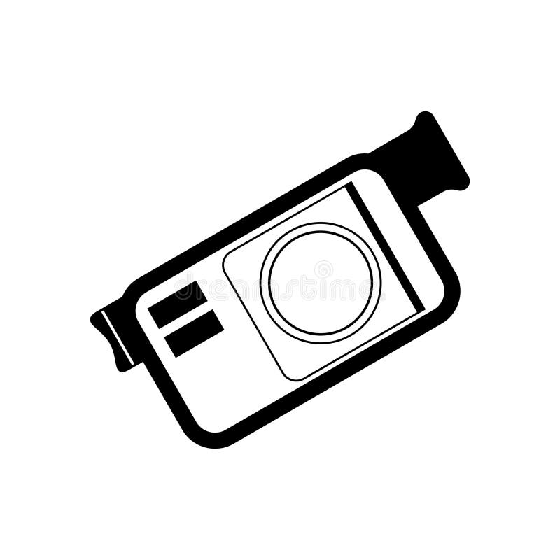Vector Icon Camera Pocket Illustration Stock Vector - Illustration of ...