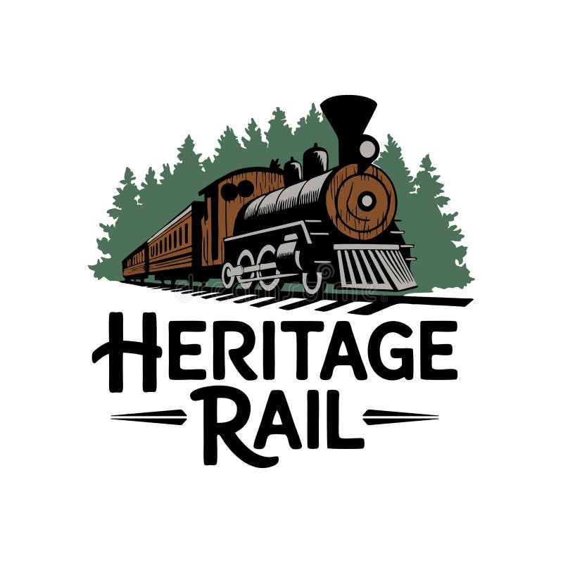 Vintage Railroad Logo