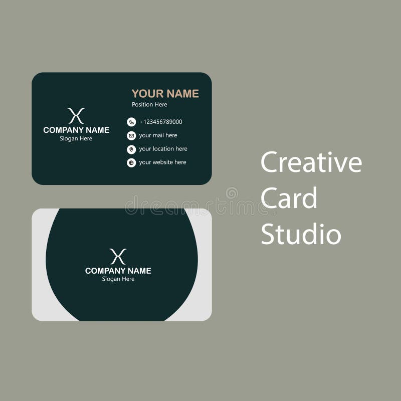 Simple and Smart Business Card Layout for Professionals and Freelancers ...
