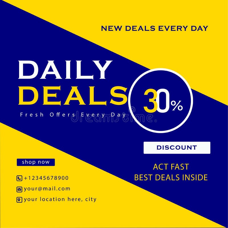 Clean and Professional Social Media Template for Service Promotion ...