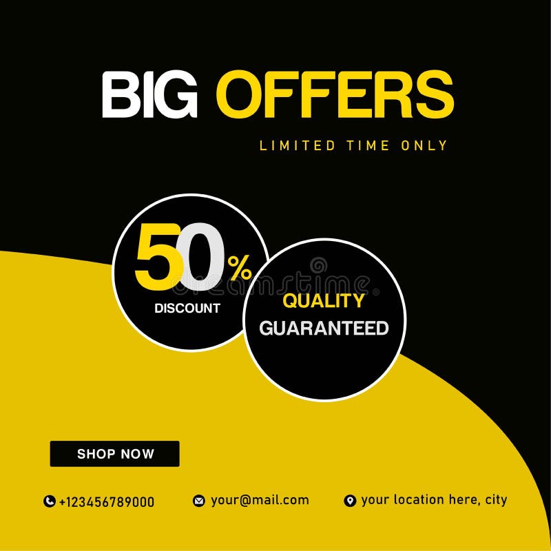 Eye-Catching Social Media Post Design for Seasonal Offer Announcement ...